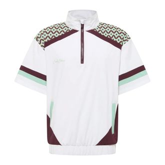 Carlo Colucci Homme, Sport, Blanc, Taille: S T-shirt de surv&ecirc;tement Match Point