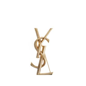 Saint Laurent Cassandre Snake Brooch