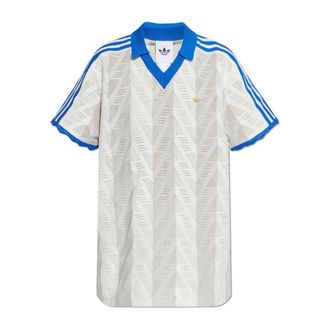 adidas Femme, Tops, Blanc, Taille: 44 FR Polo &agrave; Manches Courtes