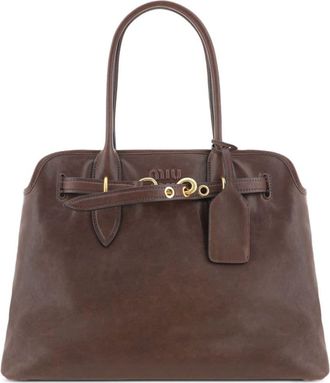 Miu Miu Aventure Tote Bag - Braun