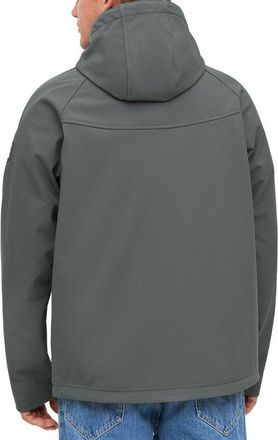 Derbe Softshelljacke Isleby mit seitlichen Rei&szlig;verschl&uuml;ssen
