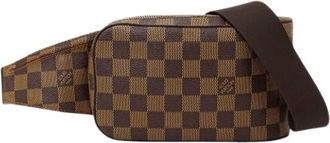 Louis Vuitton Sac bandouli&egrave;re en toile Damier Pre-owned - Homme - Pre-owned - Brun - Taille: ONE Size