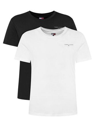 Tommy Jeans T-Shirt-Set DM0DM22316 Bunt Slim Fit