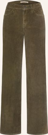 Levi's Cordhose 318 Shaping Wide Leg gruen