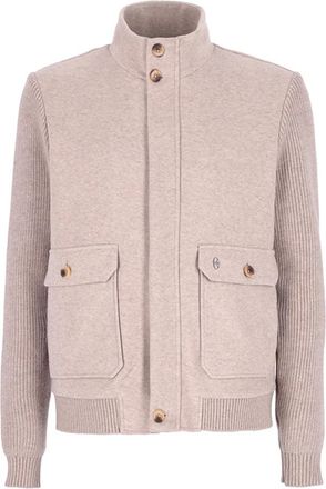 Conte Of Florence Homme, Vestes, Beige, Taille: XL Giubbino Park City