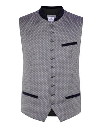 Hammerschmid Traditionelle Trachtenweste Heinz mit Jaqauard-Muster in