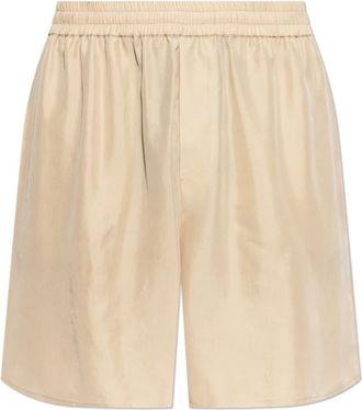 Balmain Homme, Shorts, Beige, Taille: XL Shorts en soie