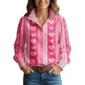 Generic 2026 Chemise Femme Saint-Valentin Manches Longues Sweat Pull Col Rond Couleur Unie Top Sweater Outdoor Oversize Vetement pour Printemps Automne Hiver 