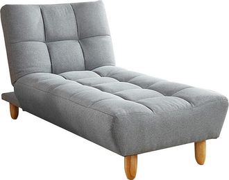 Vente-Unique Esteban Schlafsofa aus Stoff - Grau - Einzelst&Aring;ck