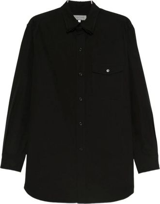 Yohji Yamamoto Herren, Shirts, Schwarzk, MGröße