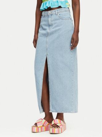 Roxy Jeansrock Sun Winds ERJDK03035 Blau Regular Fit