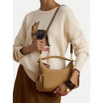 Lauren Ralph Lauren Handtasche LAUREN RALPH LAUREN 431P18453001 Hellbraun