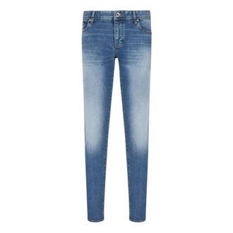 A|X Armani Exchange Homme, Pantalons, Bleu, Taille: W32 Jean Slim Fit Denim