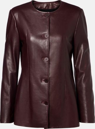 Nour Hammour Blazer Maud aus Leder