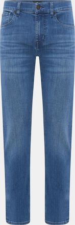 7 For All Mankind Herren - Jeans Slimmy blau