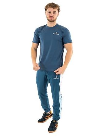 Sergio Tacchini Tee Shirt Bold 024 6024-ebl/wht XS