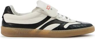 Iceberg Homme, Chaussures, Blanc, Taille: 44 EU Baskets multicolores avec d&eacute;tails contrastants
