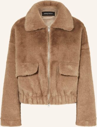 Darling Harbour Darling Harbour Kunstfell-Jacke braun