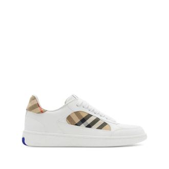 Burberry Homme, Chaussures, Blanc, Taille: 39 EU Baskets