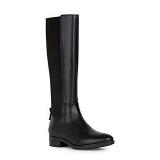 Geox Femme D Felicity D Bottes, Black, 40 EU
