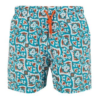 Gallo Gallo, Homme, Maillots de bain, Multicolore, Taille: XL Short de Bain Motif Bandana Vert