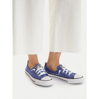 Converse Sneakers aus Stoff Converse Chuck Taylor All Star Shoreline Embroidered Stars A16058C Blau