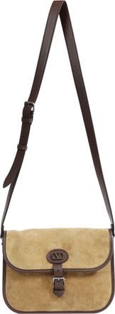 Valentino Garavani Antibes Suede Shoulder Bag