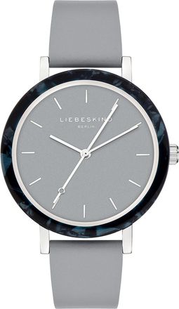 Liebeskind Liebeskind Berlin Uhr - Edelstahl Acetat Chic - Gr. unisize - in Grau - f&uuml;r Damen