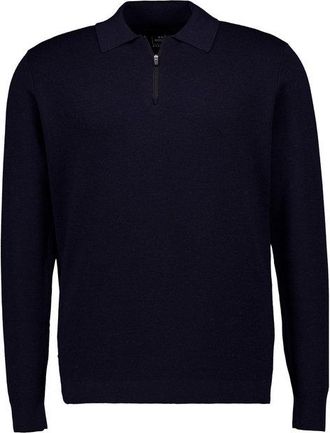 Boggi Milano Herren Pullover blau unifarben