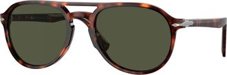 Persol unisex, Accessoires, Brun, Taille: 55 MM Lunettes de soleil Po3235S