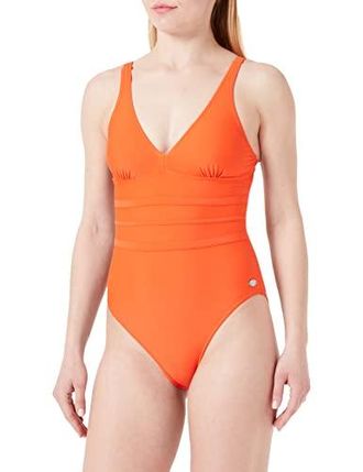 Haute Pression T1000 CO6 Maillot de Bain Une pi&egrave;ce, Corail Orange, 44 Femme