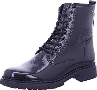 Tamaris Femme 1-1-25234-27 Botte mi-Mollet, Black Patent, 40 EU