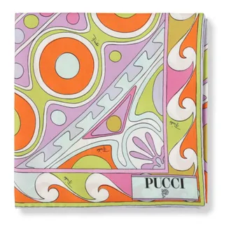 Pucci Femme, Accessoires, Multicolore, Taille: ONE Size Carr&eacute; en Twill de Soie