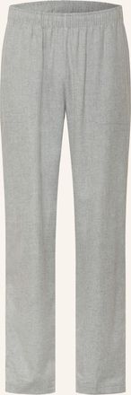 CALIDA Calida Schlafhose Rmx Flanell Mood Aus Flanell grau