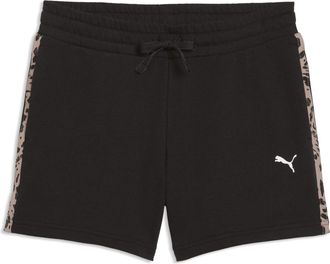 Puma Short &agrave; imprim&eacute;s 5 Essentials Animal Femme, Accessoires, Noir, XL