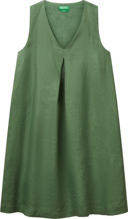 Benetton Damen Vestito 4aghdv0ax Kleid, grün, S