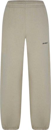 Off-white Off White - Diagonal Jogginghosen f&uuml;r Herren (Dunkel-Sandfarben)