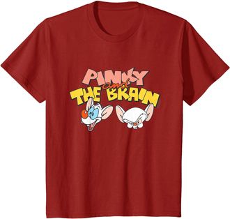 Animaniacs Pinky and The Brain Heads T-Shirt