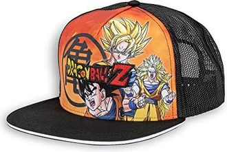 Bioworld International DRAGON BALL Z - Goku Super Saiyan - Casquette Trucker