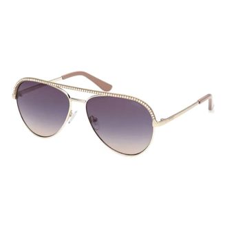 Guess Aviator Sonnenbrille - - Accessories - Damen - Gelb - 60 MM