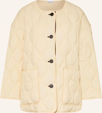 Mrs & Hugs Mrs & Hugs Steppjacke beige