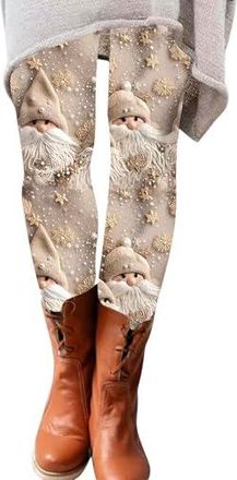 Generico Legging Femme &Eacute;l&eacute;gant Offre Legging Femme Coton Contenant Pantalon Jogging &Eacute;lastique Collants Femmes Fantaisie Sportifs Chauds Leggings Dr&ocirc;le pour No&euml;