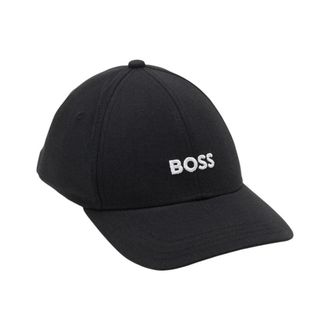 HUGO BOSS Homme, Accessoires, Noir, Taille: ONE Size The Boss Cotton Baseball Cap