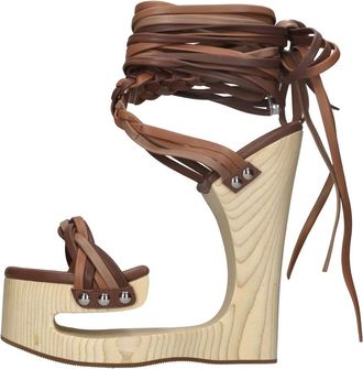 Jeffrey Campbell Femme, Chaussures, Brun, Taille: 38 EU Mazes Platform Sandal