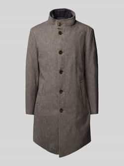 Christian Berg Mantel mit Stehkragen
