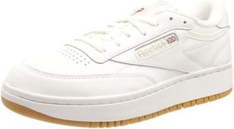 Reebok Femme Club C Double Chaussures-Basses (Pas de Football), White Rubber Gum-07/White, 42.5 EU