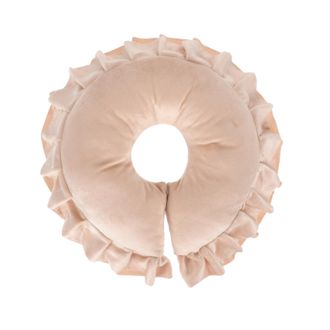 Valiclud U-förmiges Baumwoll Gesichtskissen Massagekissen Für Schönheitssalon Und Spa Komfortables Nackenstützkissen Mit Lochdesign Für Bessere Atmung Abnehmba