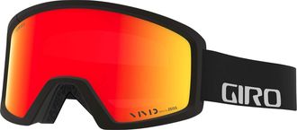 Giro Blok Wordmark Skibrille Goggle - Anti-Fog Beschichtung - EVAK Vent Technologie - VIVID Lens Technologie - Optics by ZEISS - Black, Größe: OS