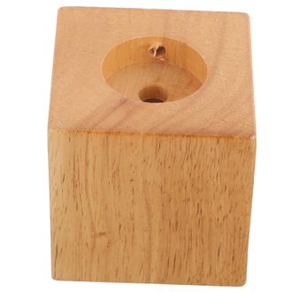 Garneck Holzsockel F&uuml;r Tischlampen Minimalistisch Kleiner Basis Schreibtischlampe Halterung Dekoration Diy Wohnzimmer Schlafzimmer Esszimmer Bar