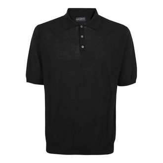 Ballantyne Homme, Tops, Noir, Taille: L T-shirts & Polos Bleus pour Hommes